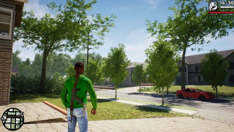 GTA San Andreas Remake Gameplay In Unreal Engine 5 - xHARDHeMPuS