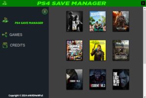 PS4 SAVE EDITOR MANAGER 13.02