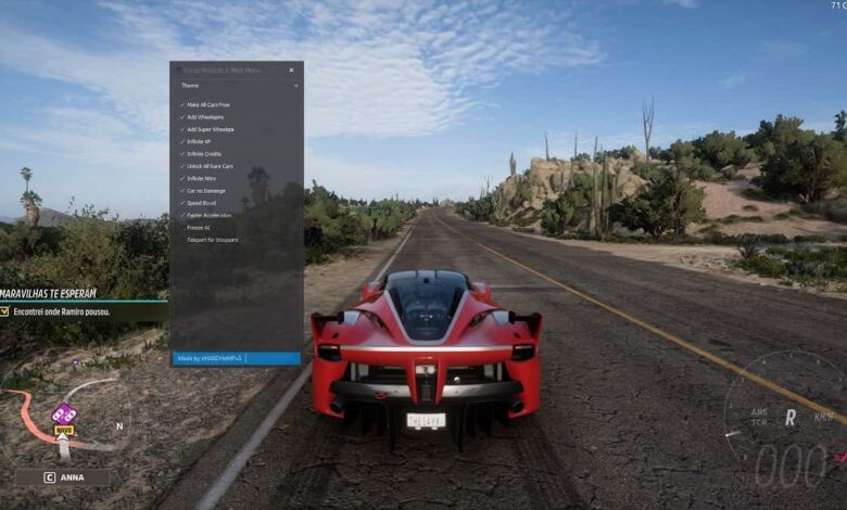 Forza Horizon 5 Mod Menu